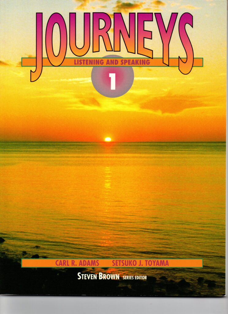 【BOOKS：Journeys】writing a listening and speaking textbook 9月9日 ...